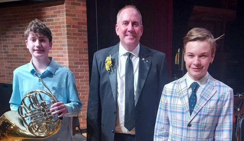 Wendland and terDenge Play in All-State Band | The Valley Express