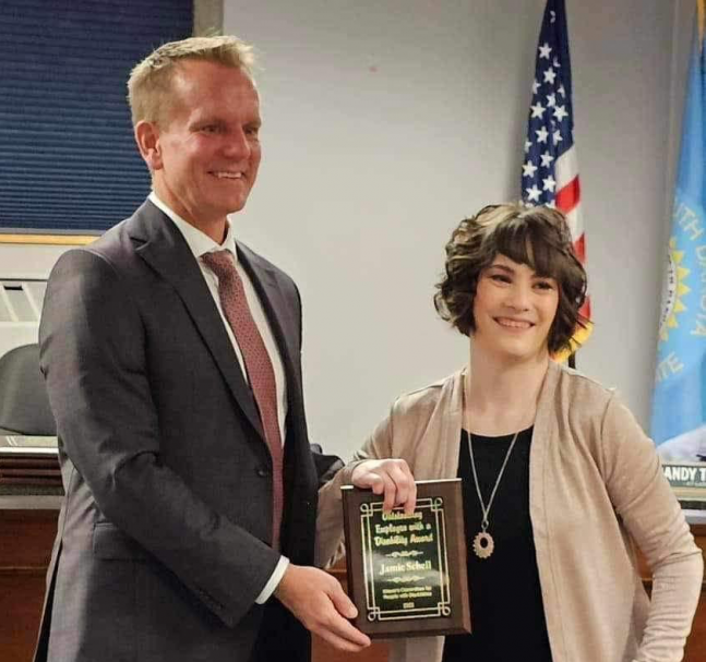 Jamie Schell Named Outstanding Employee With a Disability | The Valley ...