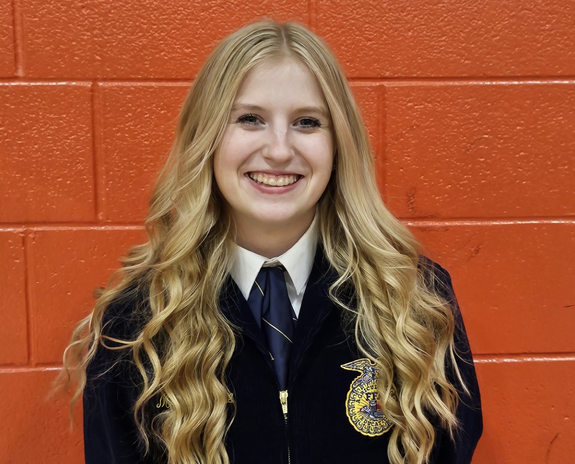 Megan Wiese Wins 5th at State FFA Competition | The Valley Express