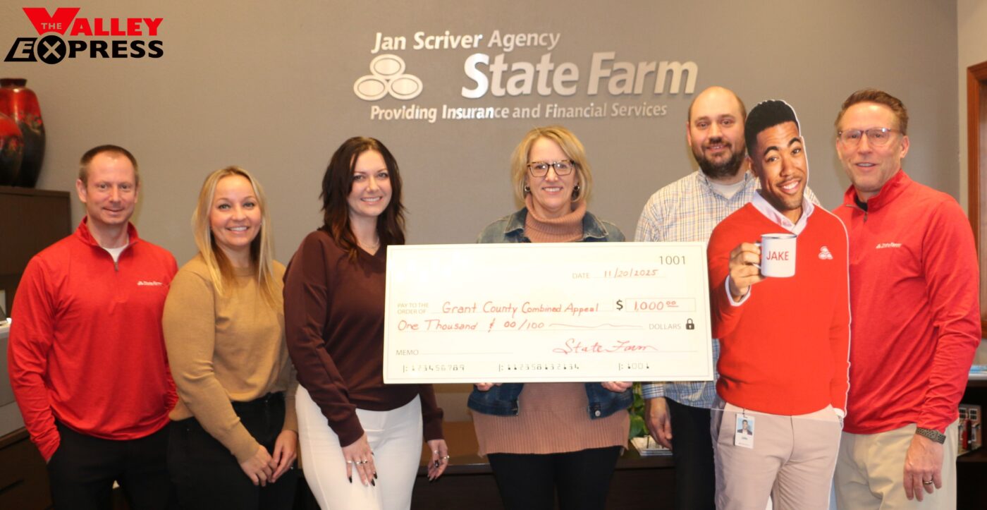Jan Scriver – State Farm Insurance Gives $1000 to GC Combined Appeal ...